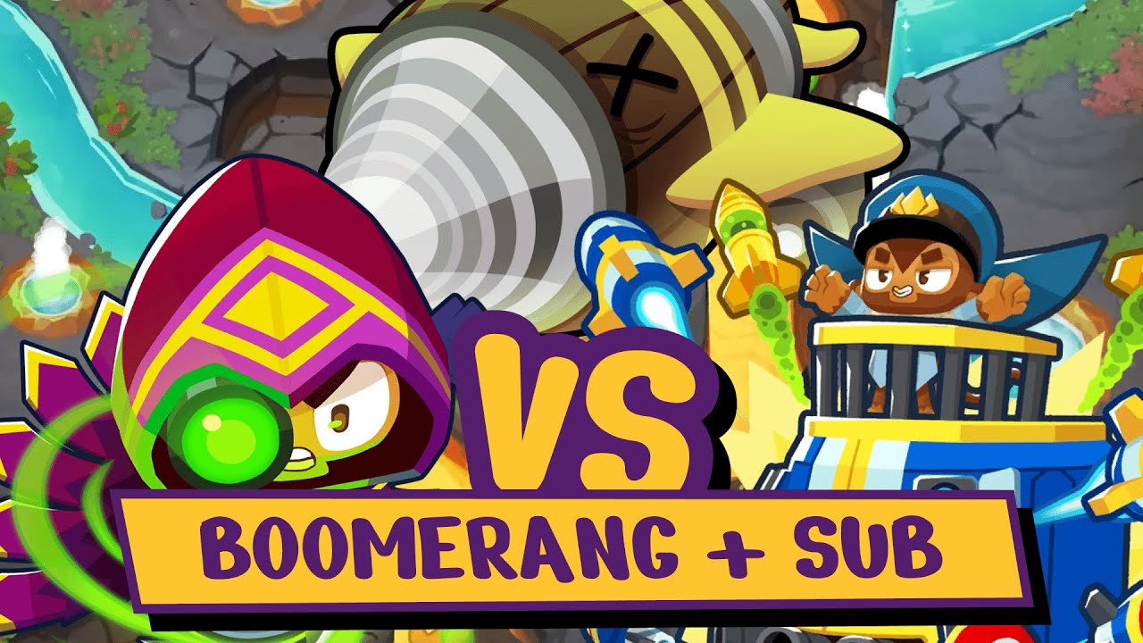 Dreadbloon vs Monkey Sub & Boomerang Monkeys Only - YouTube