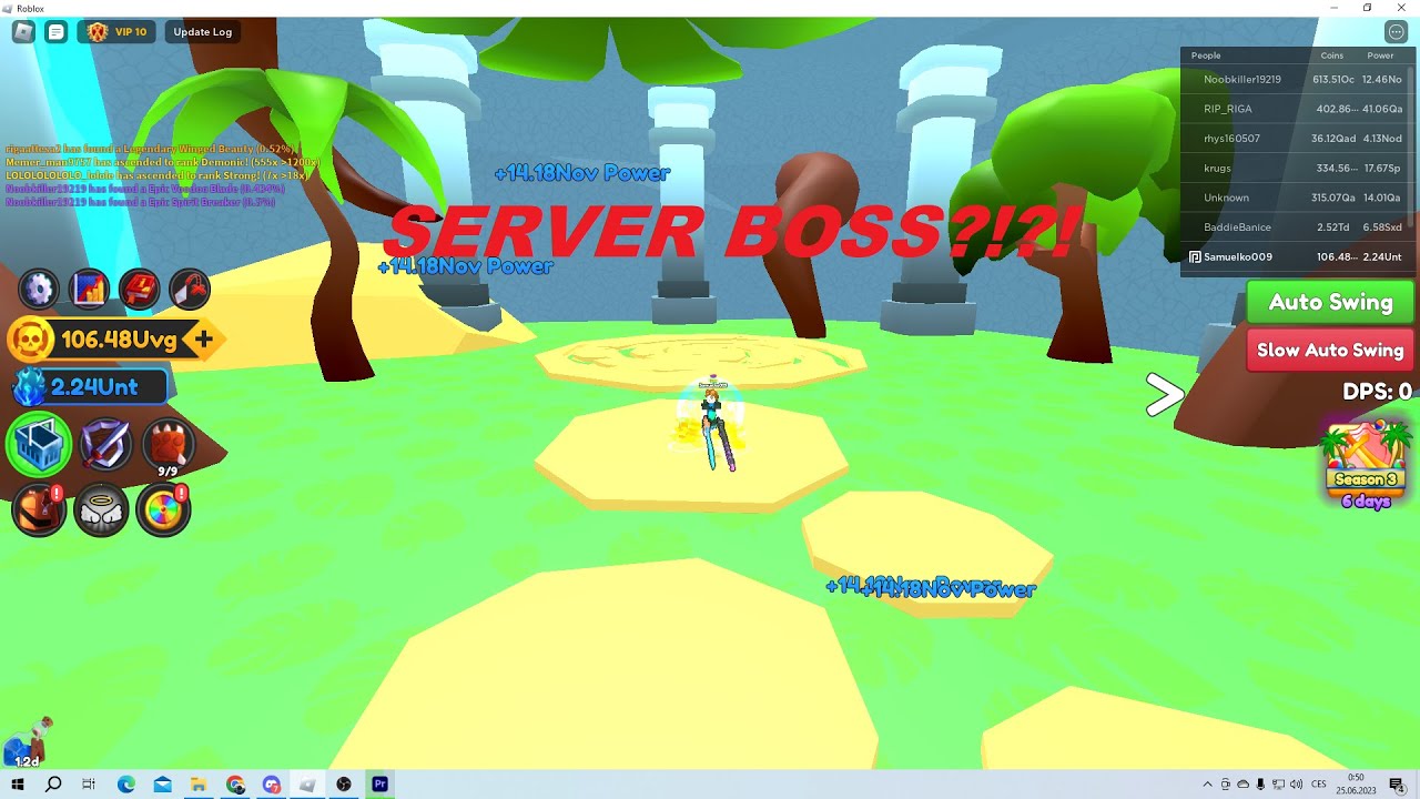 WHERE DOES BOSS SPAWNS IN JUNGLE OASIS AND VIKING VALLEY IN ROBLOX ...