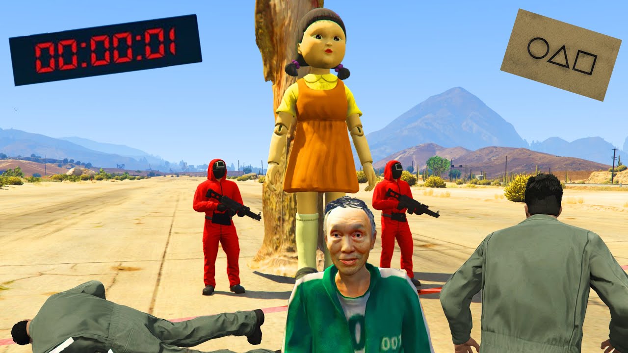 SQUID GAME GTA 5 ! (Episode 1) - YouTube