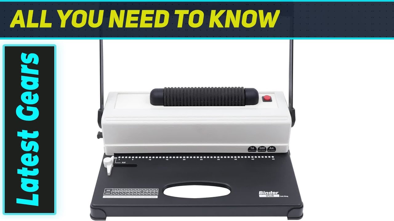 Electric Binder: The Ultimate Office Stapler for Flawless Documents ...