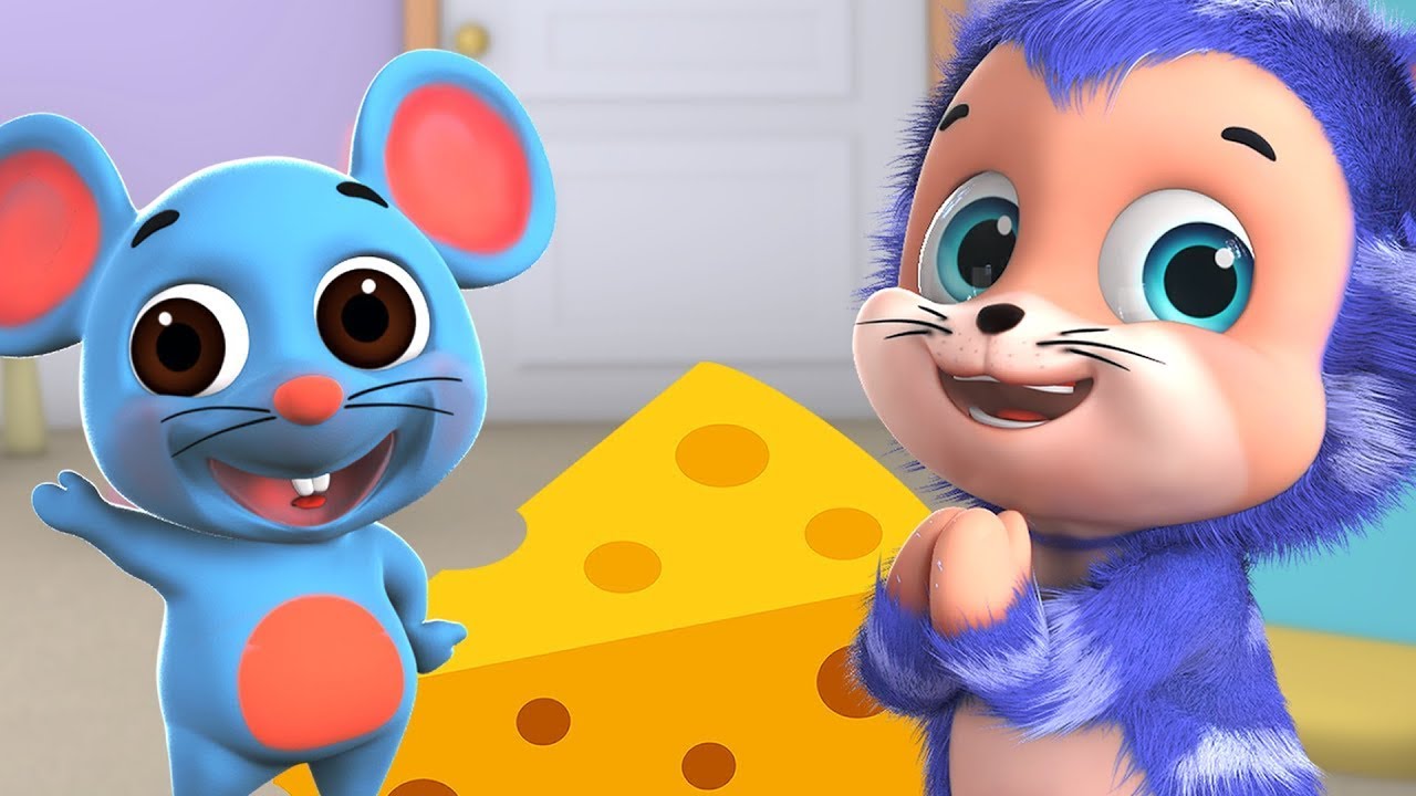 Meow Meow Song | म्याऊँ म्याऊँ | Cat Song | Hindi Rhymes For Children ...