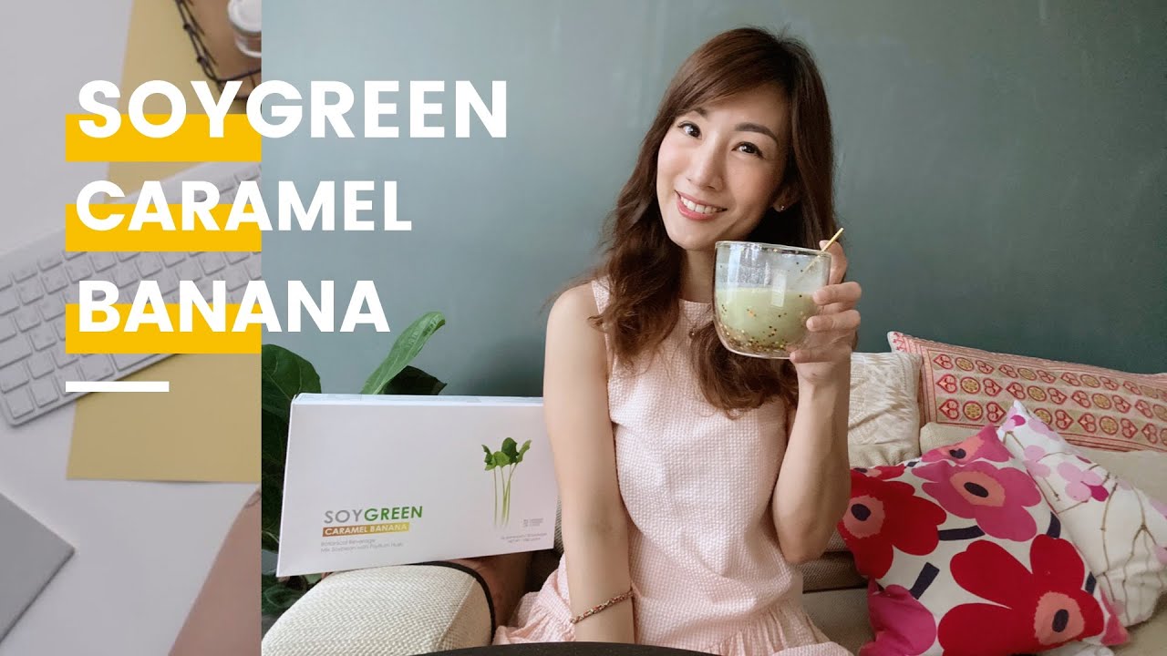 Review : Soygreen Caramel Banana - YouTube
