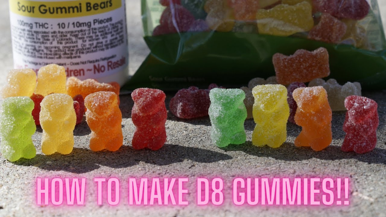 How to make D8 gummies! Dispensary Quality Edibles! Easy! - YouTube