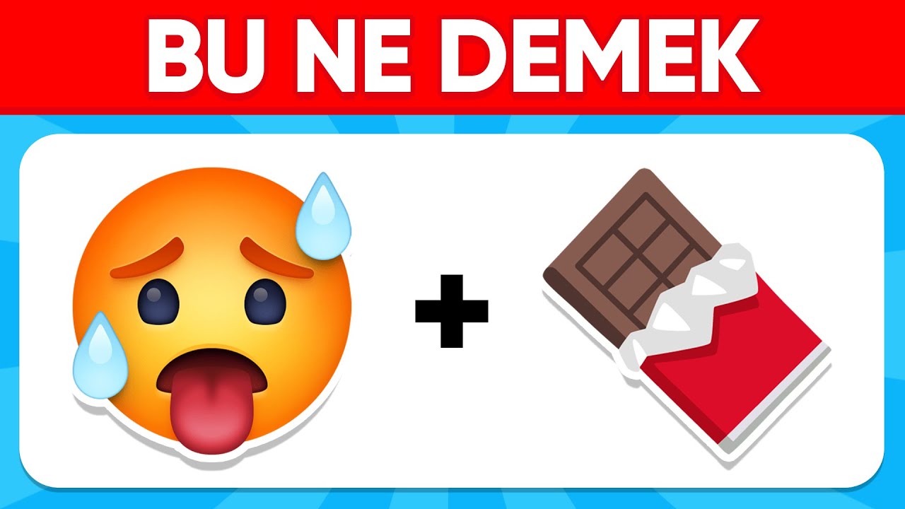 Emojilerle Anlatılanı Bulabilir Misin? | Emojilerle Kelimeyi Tahmin Et ...