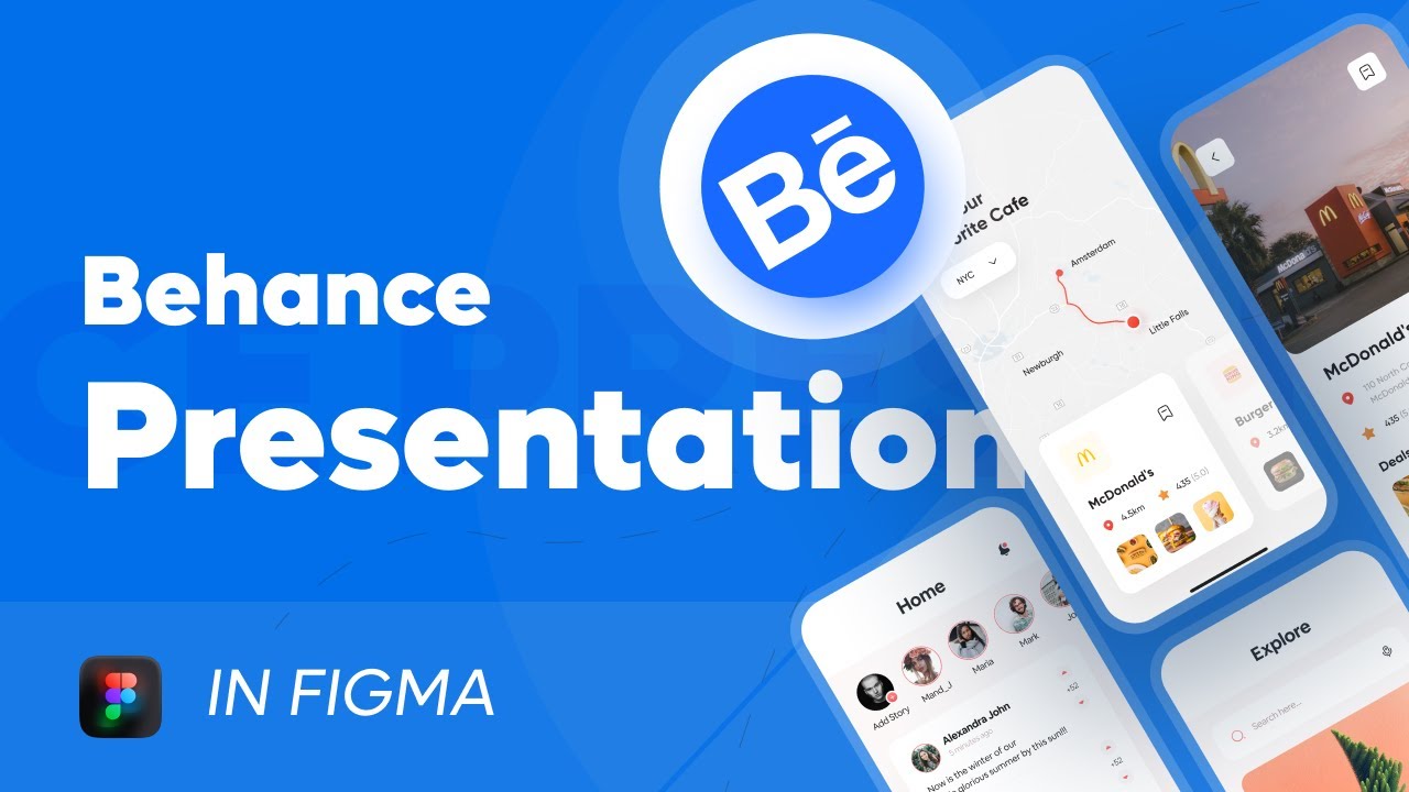 Create Awesome Behance Presentations | Figma in Hindi | Behance Mockups - YouTube