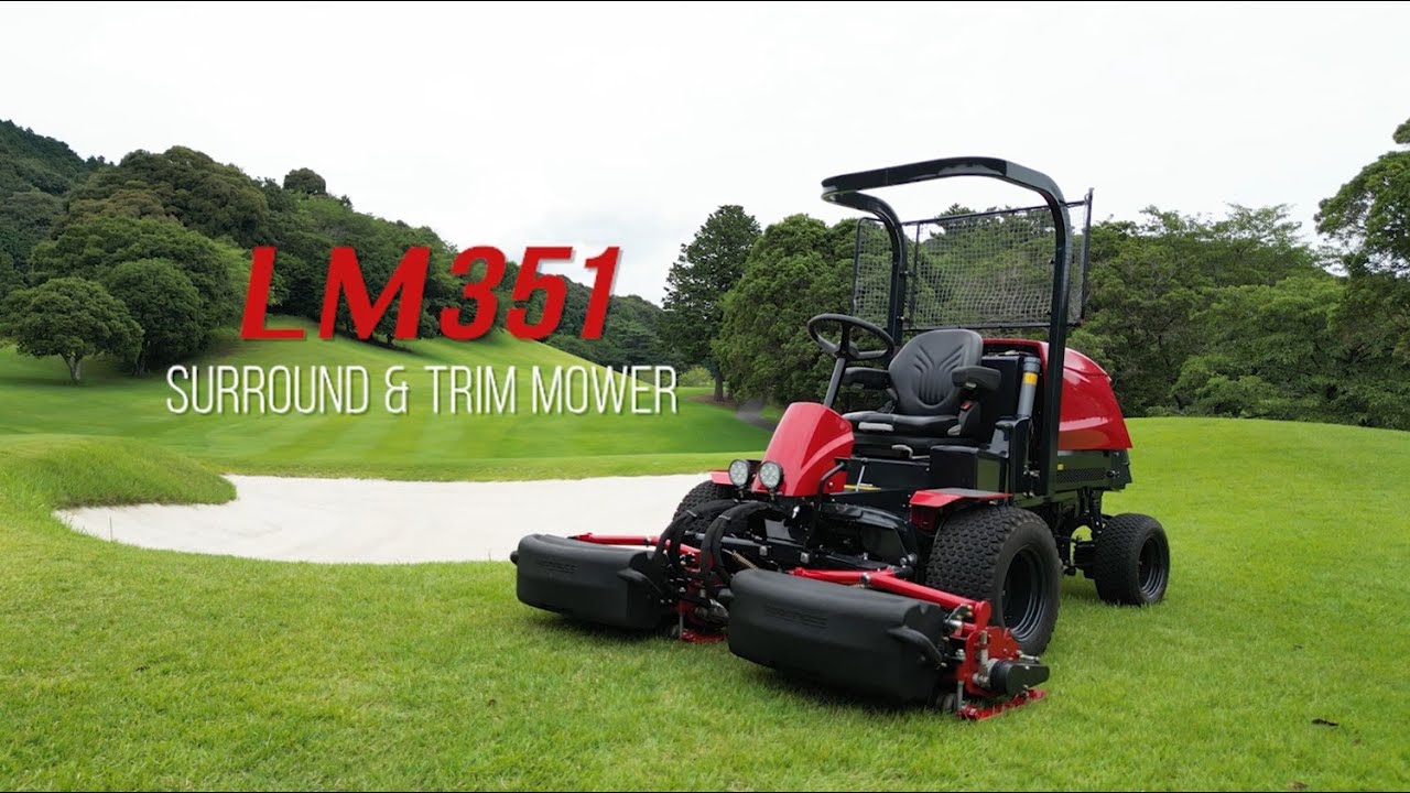 LM351 - Surround and Trim Mower - YouTube