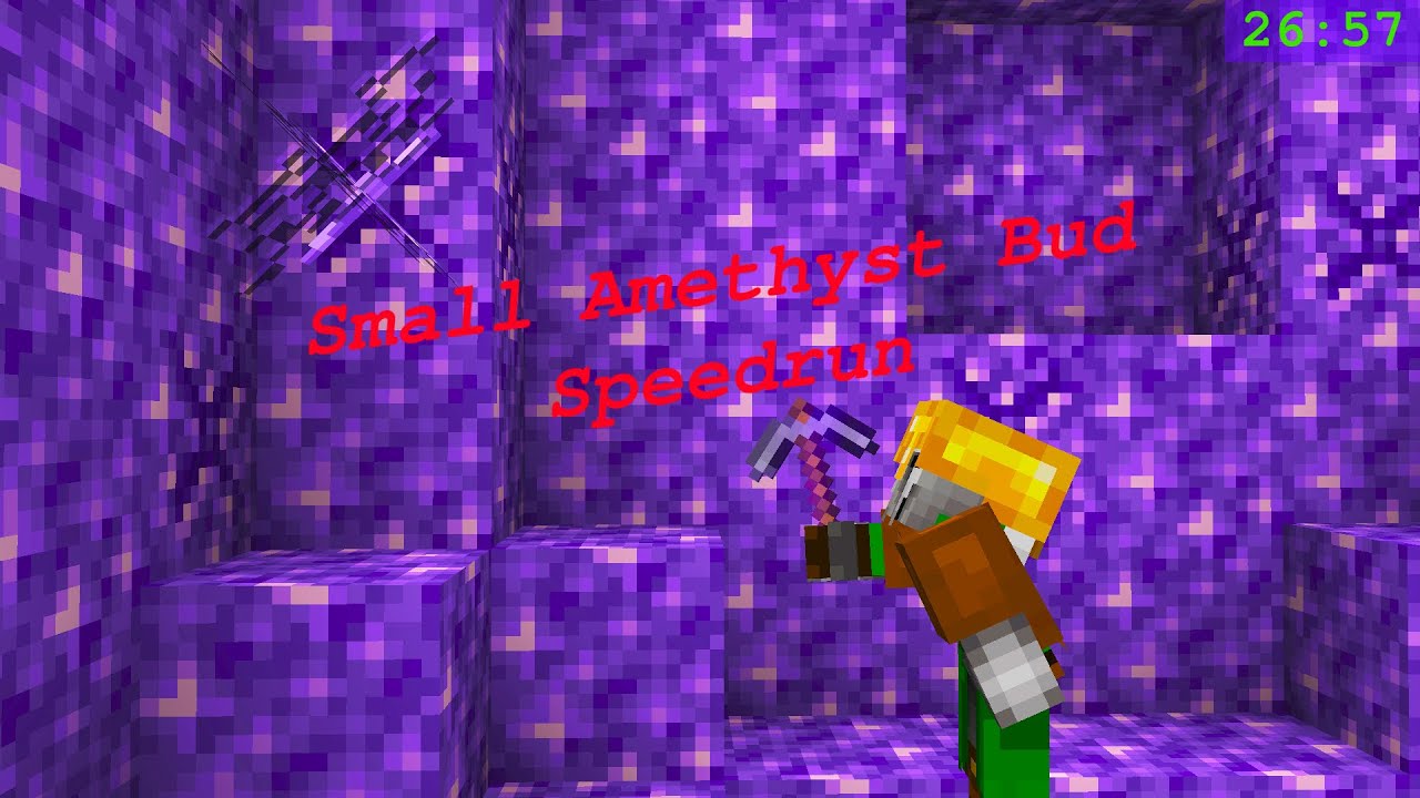 Racing to get a Small Amethyst Bud - YouTube