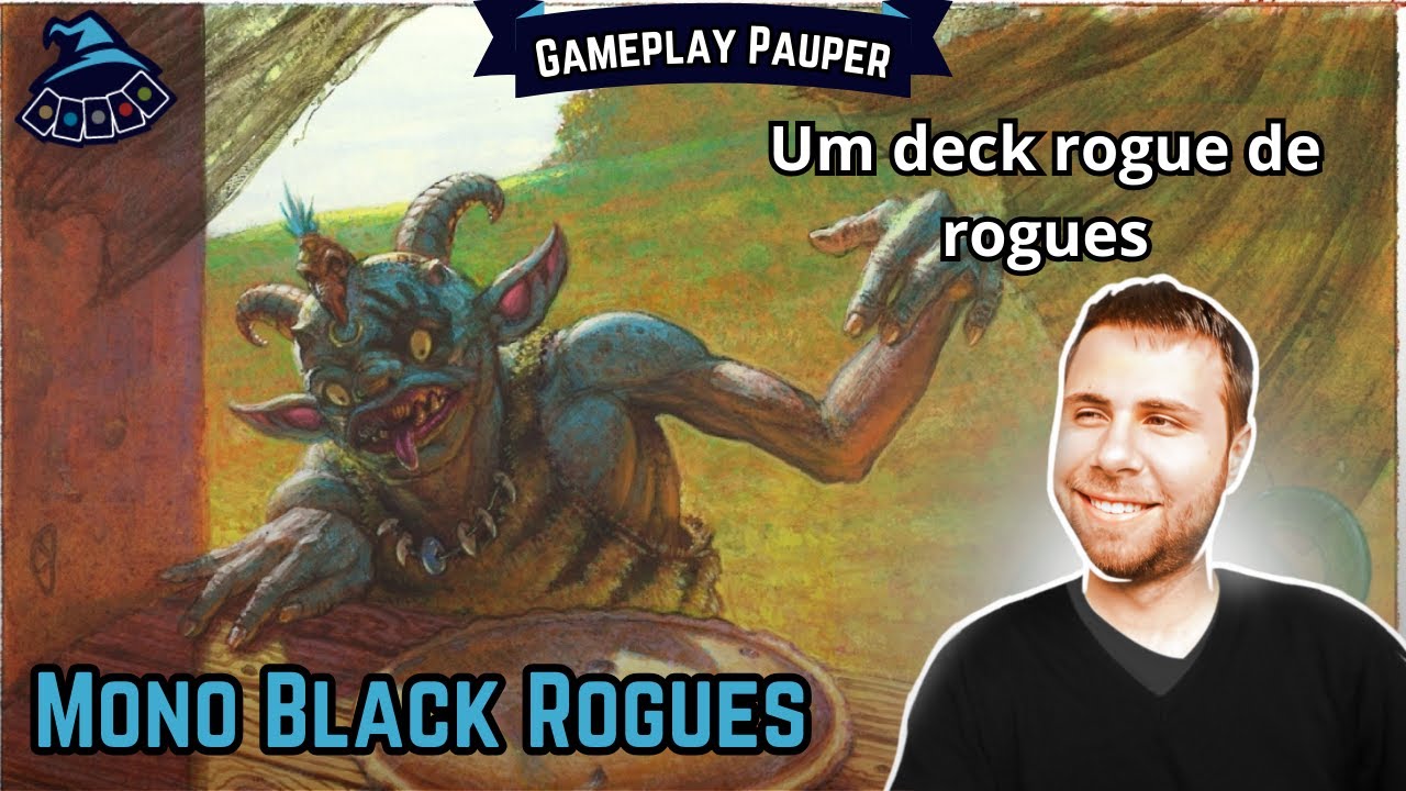 (GAMEPLAY PAUPER) Mono Black Rogues! - YouTube