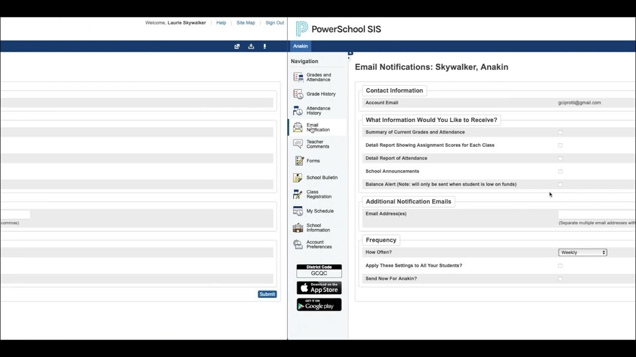 PowerSchool Parent Portal Overview - YouTube