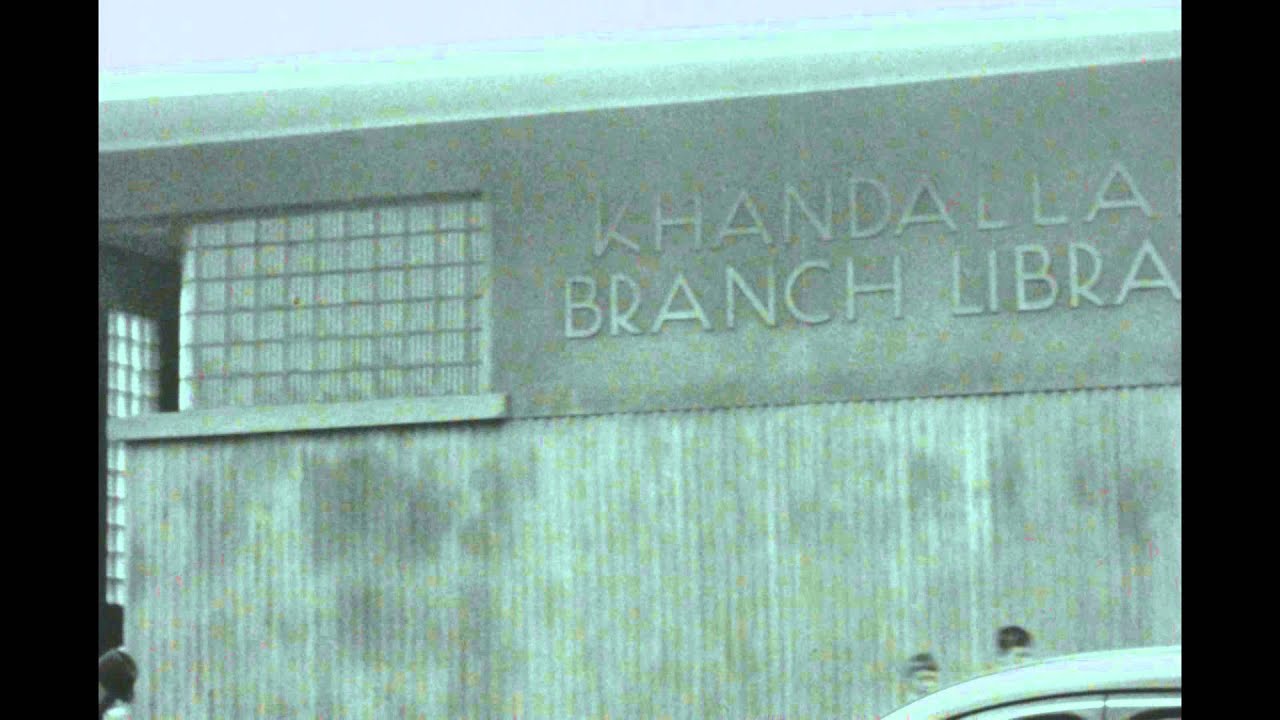 Khandallah Library Opening 27th August 1953 - YouTube