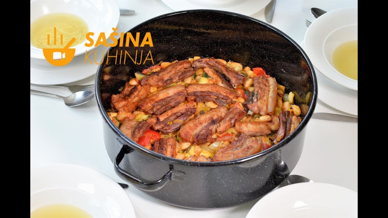 Carsko meso iz pećnice sa zapečenim povrćem Pork Belly Oven - Sašina ...