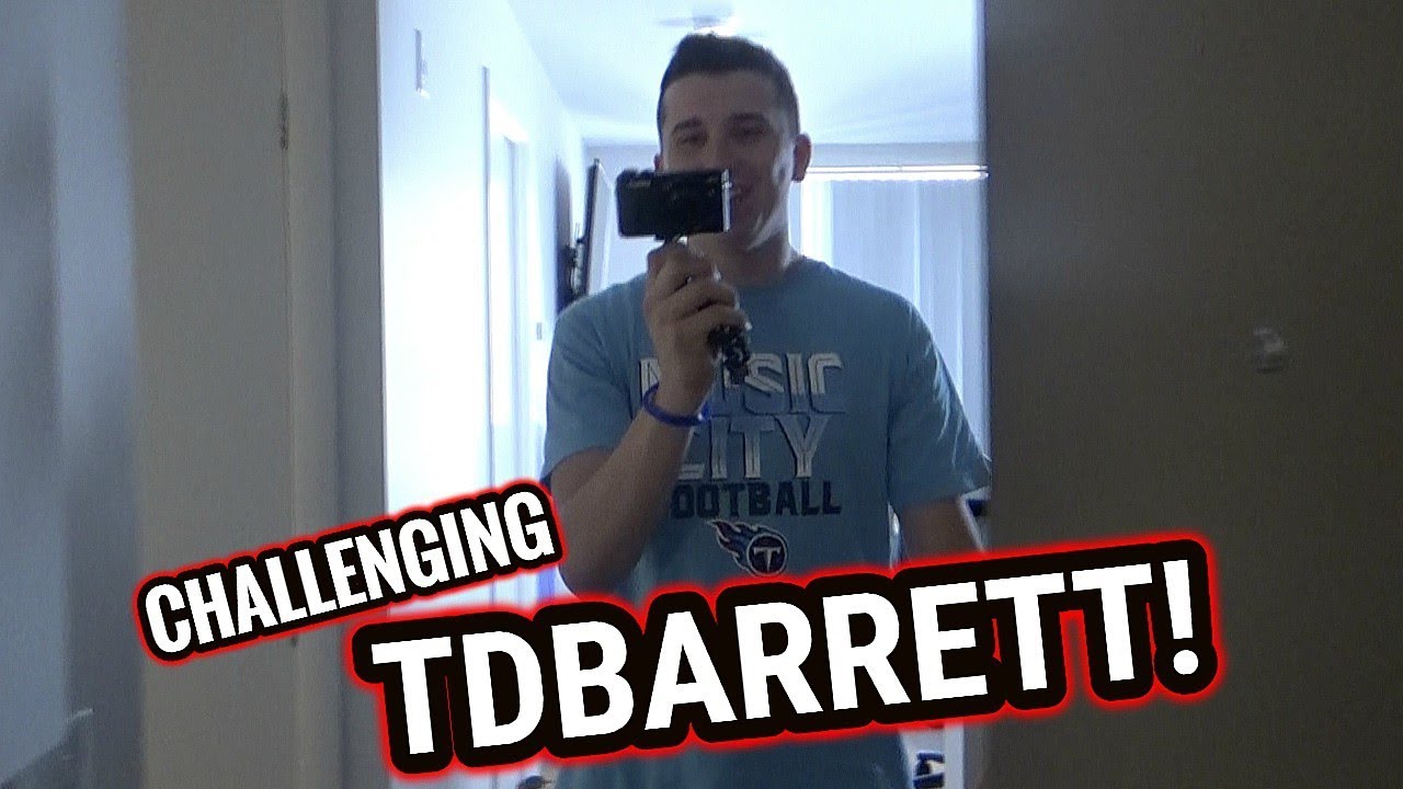 CHALLENGING TDBARRETT IN NBA 2K18!! (VLOG) - YouTube
