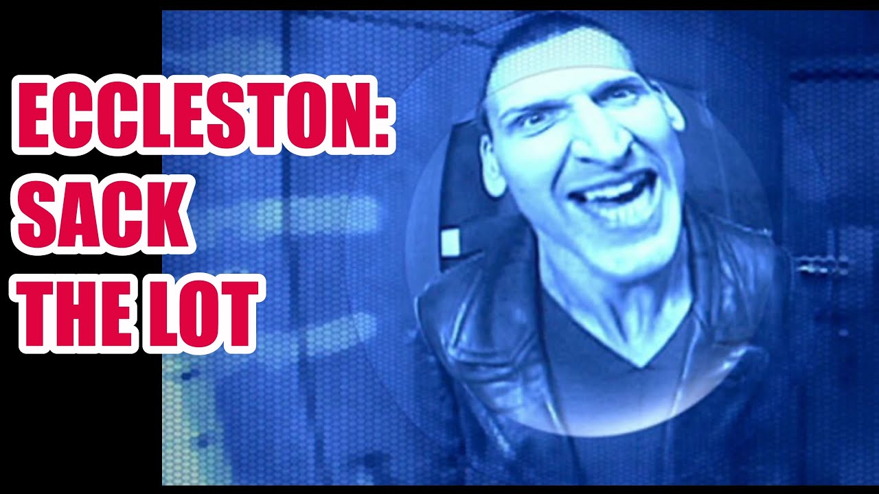 Eccleston Says SACK Them and I'll Come Back #disney #doctorwho # ...