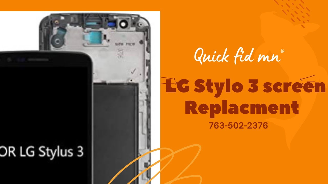 How replace a screen on lg stylo 3 | lg stylo 3 screen replacement ...