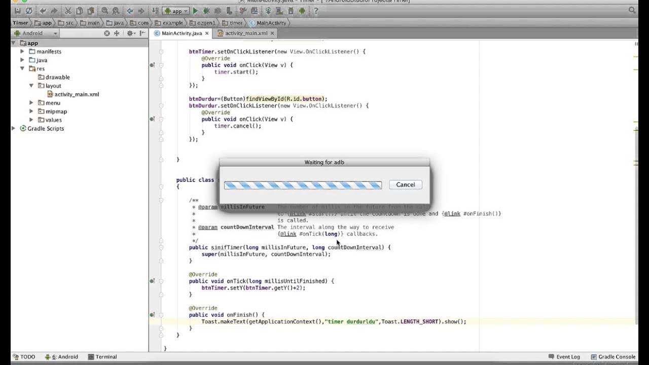Java Timer 2-Durdurma - YouTube