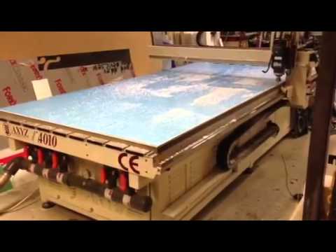 Axyz 4010 Cnc Router - YouTube