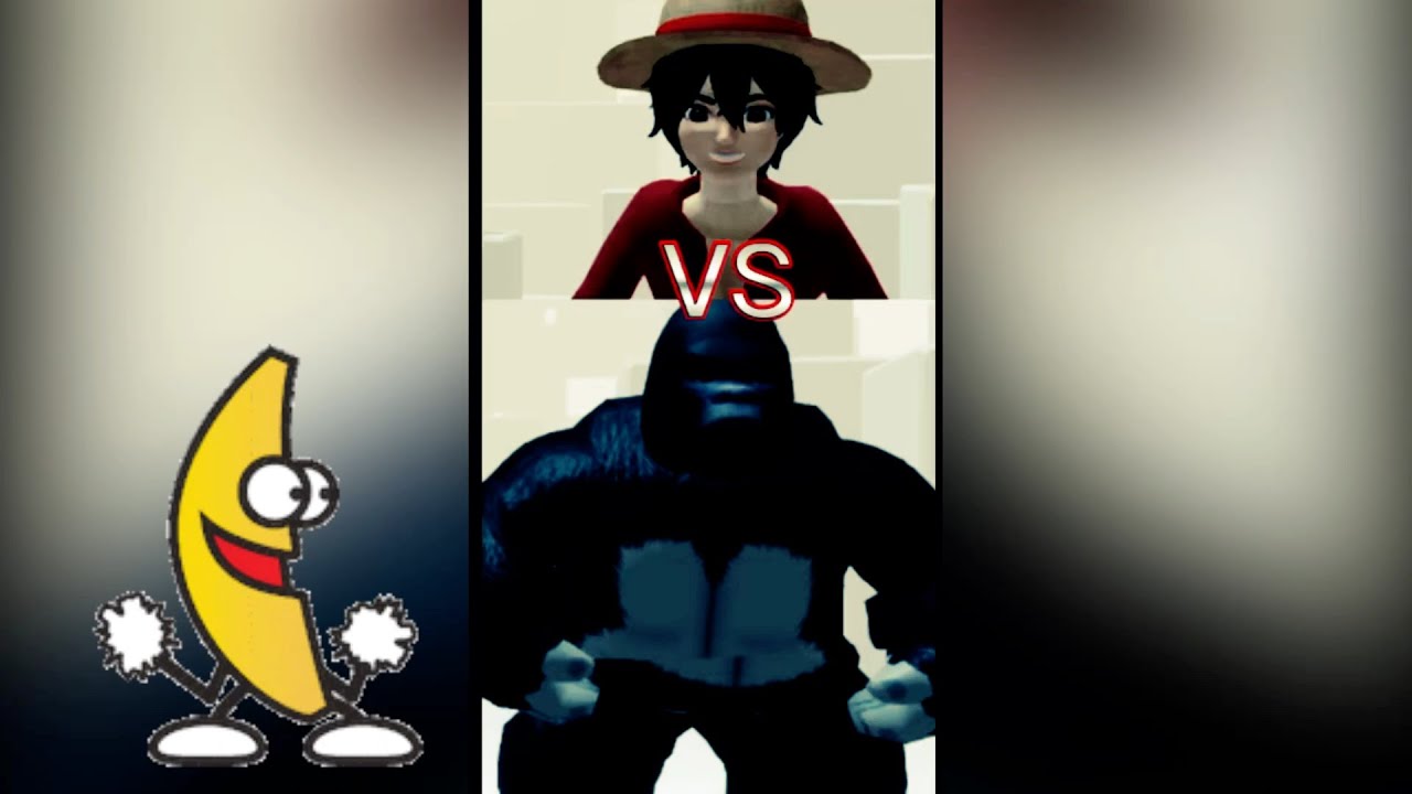 Roblox Luffy vs hot Cheeto eating Gorilla! - YouTube