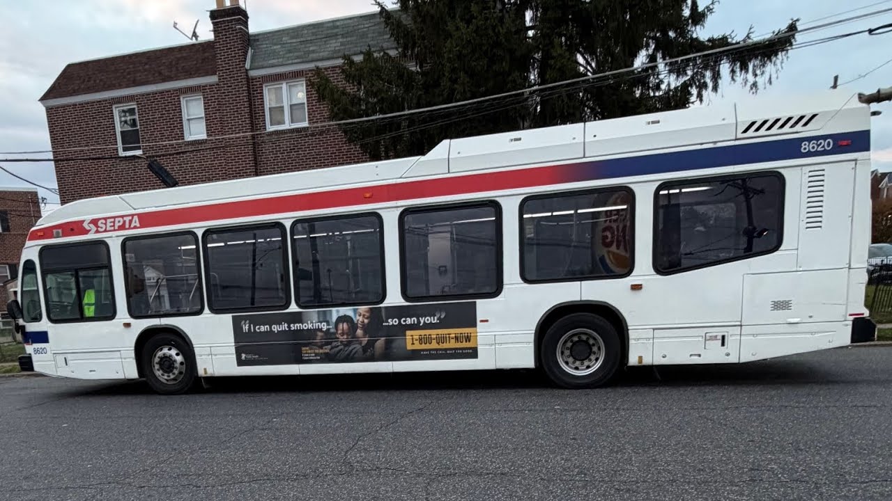 Septa NOVA 8648 on Rt 20 to Frankford TC - YouTube