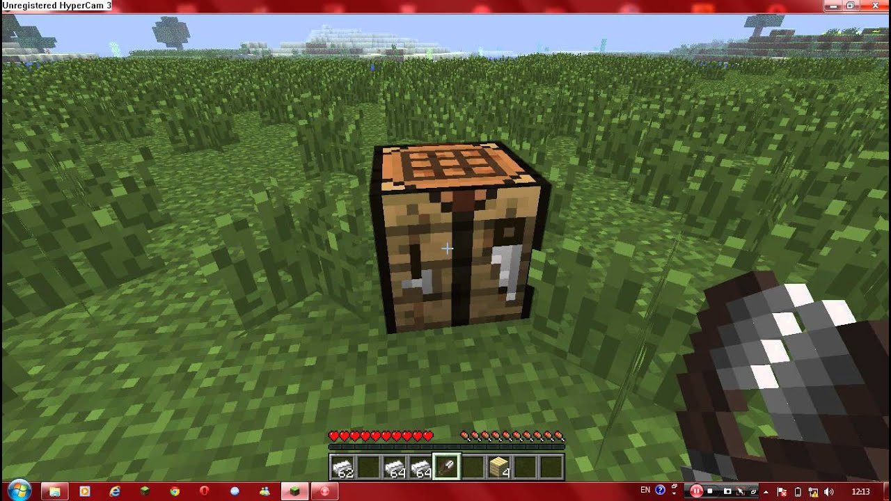hoe maak je spullen van iron minecraft - YouTube