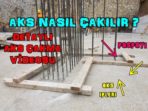 #AKS #ÇAKMA NASIL YAPILIR ? EN DETAYLI #AKS #ÇAKMA VİDEOSU /  #BİNA NASIL #GÖNYEYE ALINIR ?