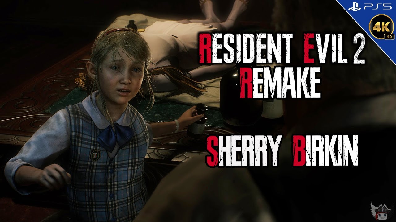 Resident Evil 2 Remake II Sherry Birkin Full Playthrough II 4K 60FPS ...
