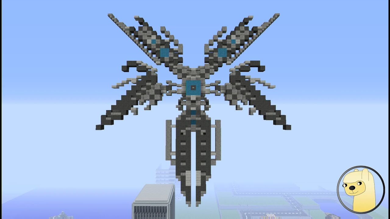 Minecraft - How To Build Transformers 2 Soundwave! - YouTube