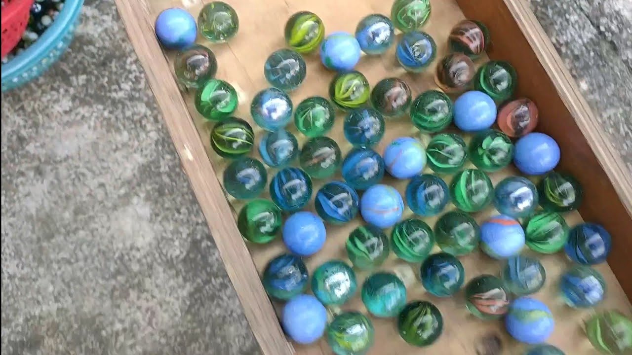 Marble Run Go 80 Marble Lines Up Run Jump Together - YouTube