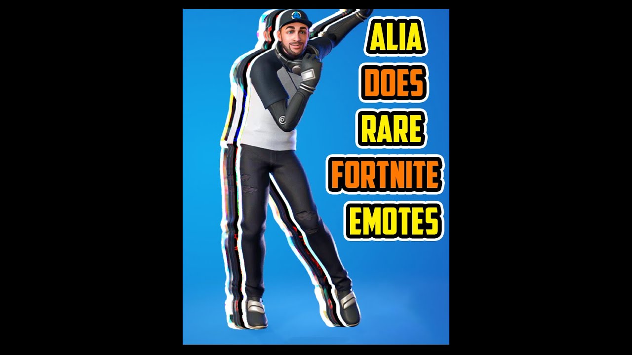 RARE FORTNITE EMOTES BUT ITS WITH ALI-A!! #shorts - YouTube