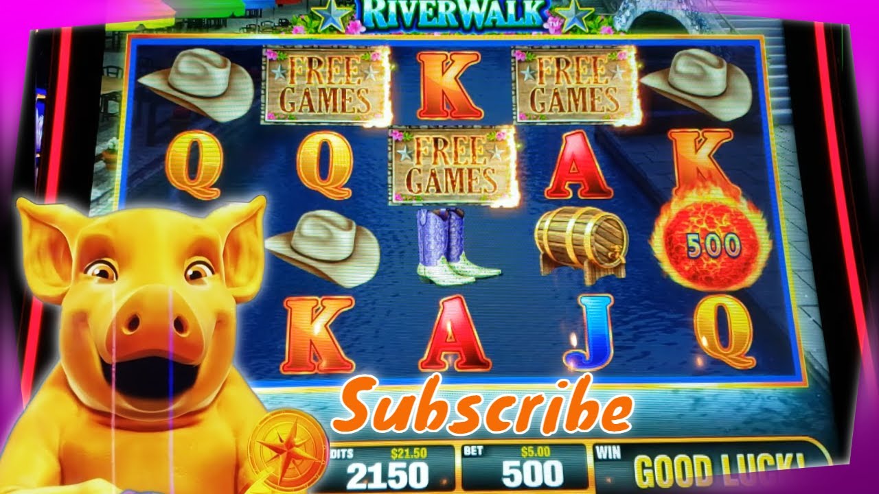 Ultimate FIRE link slot machines RIVERWALK - YouTube