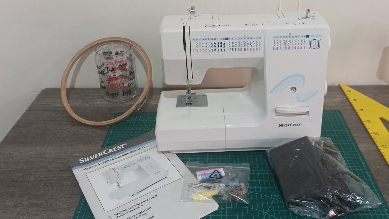 Couture | Comment fonctionne la machine à coudre Silvercrest snm 33 A1 ...