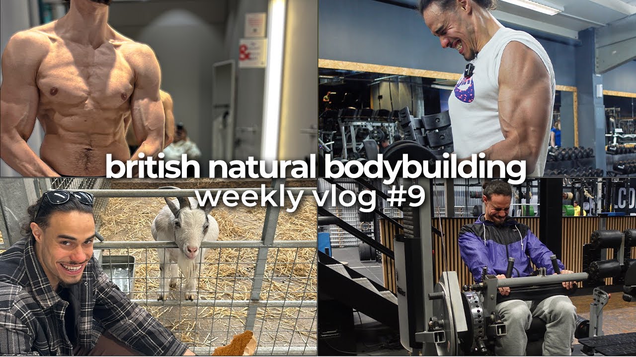 MY TOUGHEST FULL BODY SESSION EVER ┃British Natural Bodybuilding #9 ...