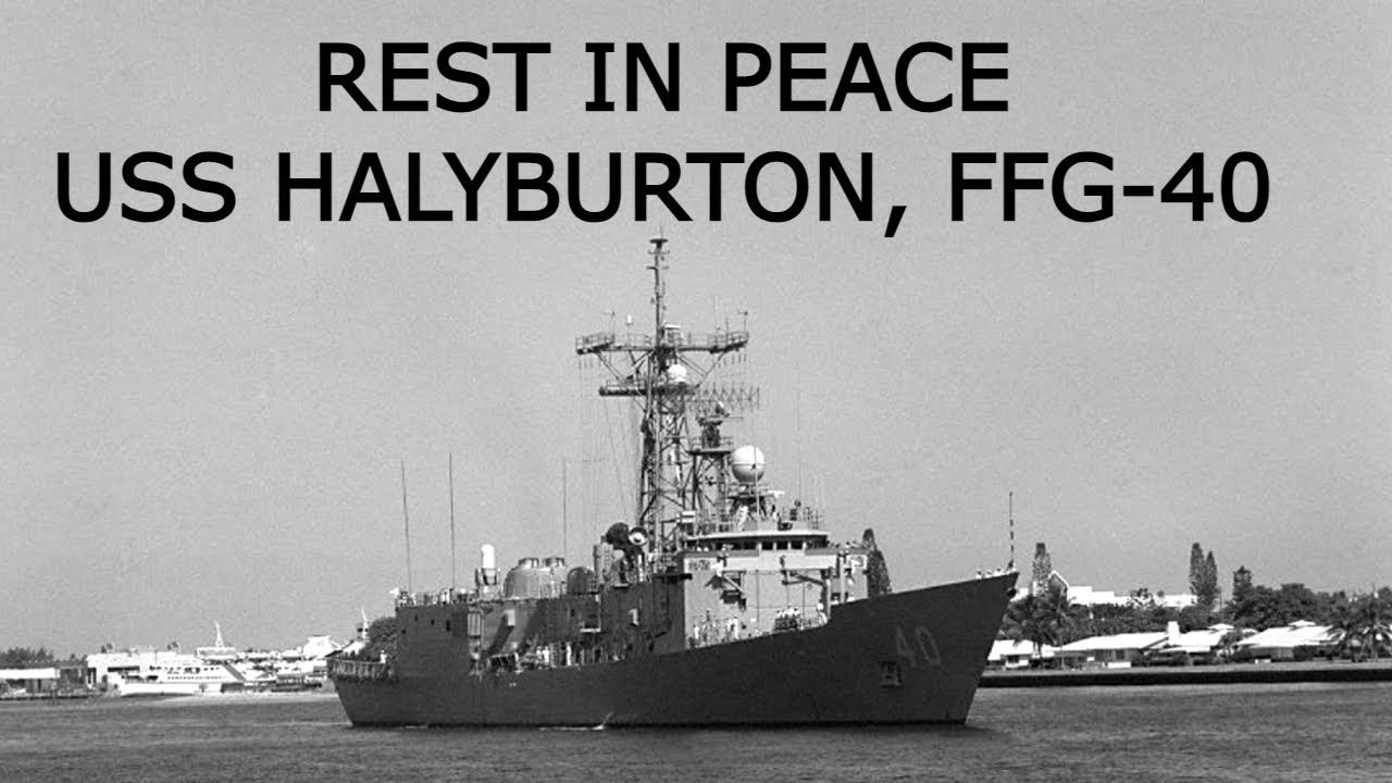 MV - Farewell USS Halyburton - YouTube