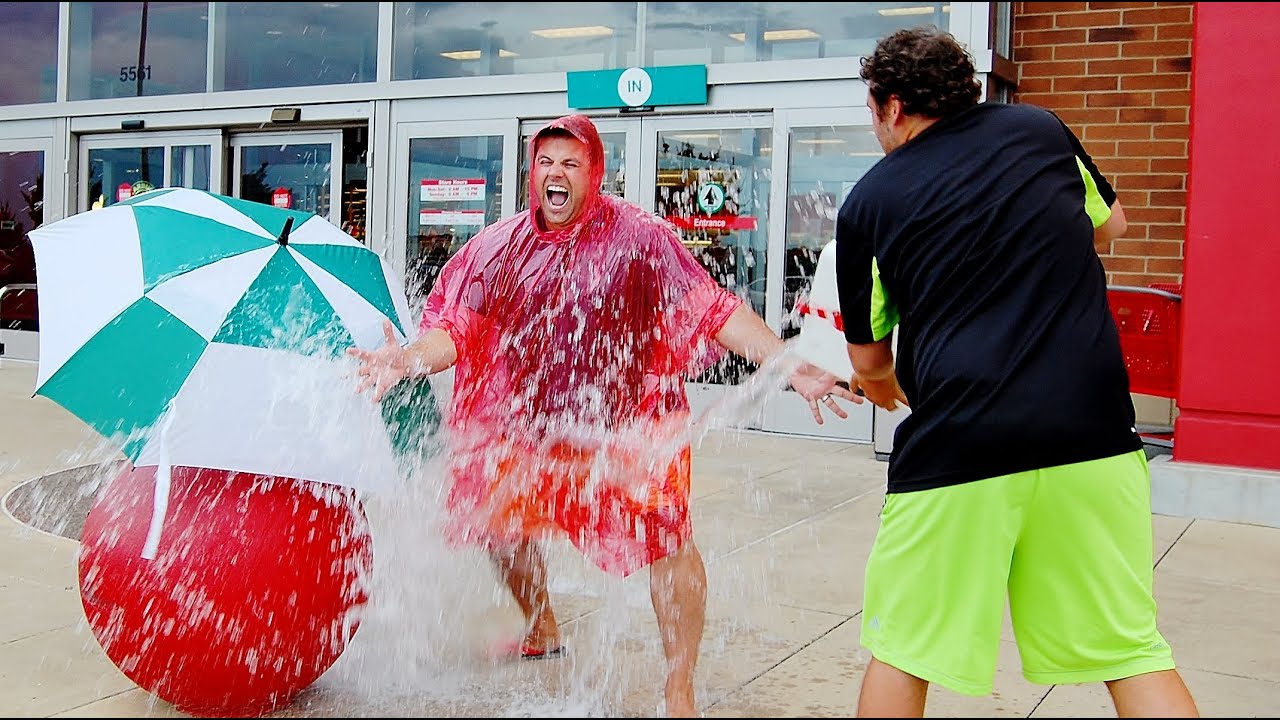 DRENCHED IN PUBLIC! - YouTube