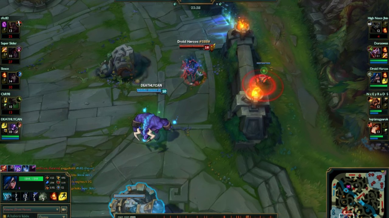 Rework Katarina PentaKill 25/7/4 KDA Pentakill - YouTube