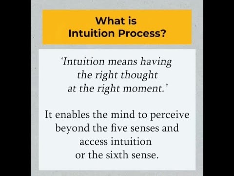 Intuition Process | Experiences | 6th Sense | Art of living | Teen and Children | Blindfold ...