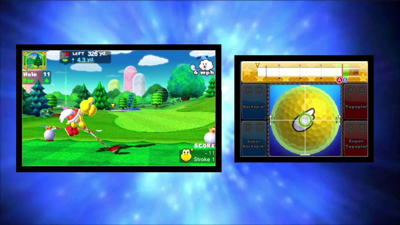 Forest Course - Mario Golf: World Tour - YouTube