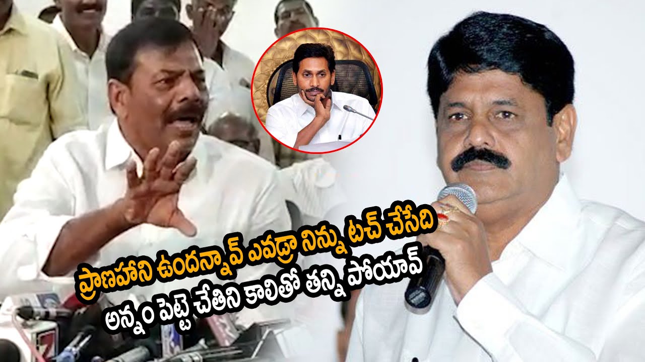 ప్రాణహాని ఉందన్నావ్ ఎవడ్రా నిన్ను టచ్ చేసేది | Anam Vijay Kumar Reddy ...
