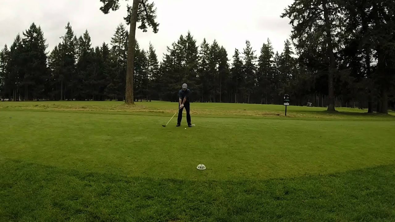 First cut golf swing - YouTube