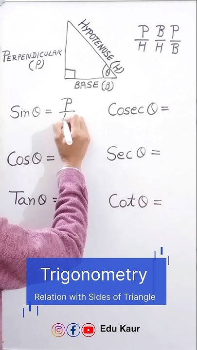 Easy Trick to Learn Trigonometric Ratios | Maths Tricks | Edu Kaur |#shorts #mathstricks - YouTube