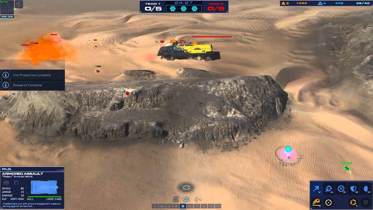 Homeworld Deserts of Kharak 1v1 - Gaalsien Death Rush vs. Coalition ...