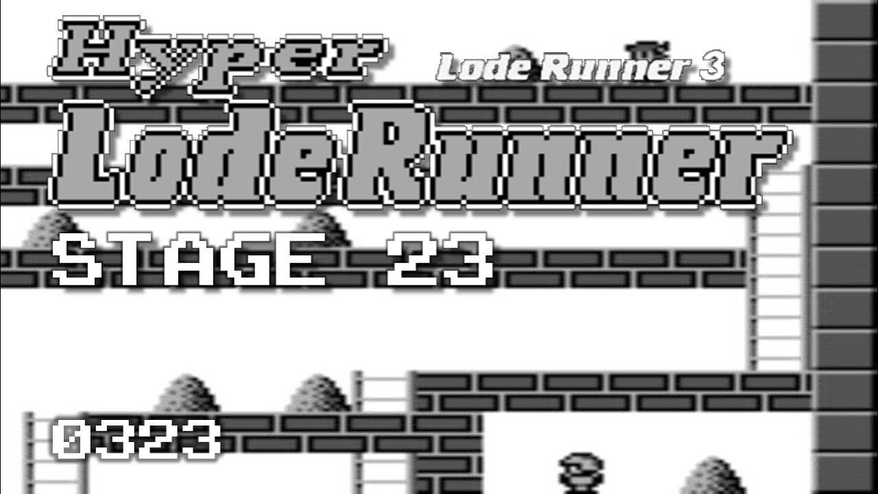 Lode Runner 3 - Stage 23 [0323] - YouTube