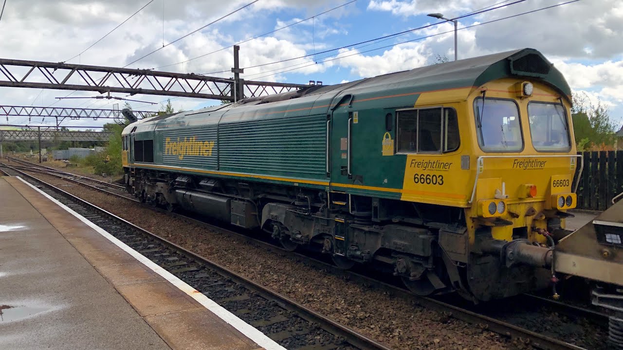 Freightliner 66603 Guide Bridge Yard - Tunstead Sdgs @ Guide Bridge, 27 ...