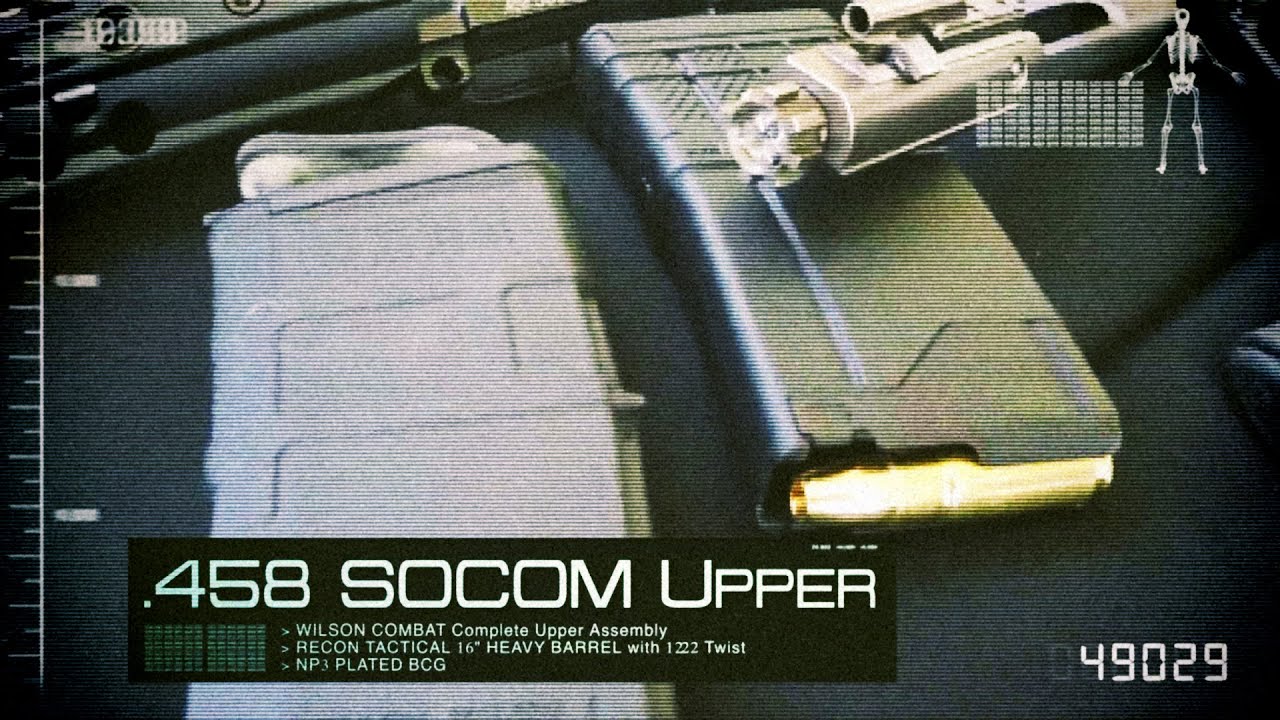 .458 SOCOM Wilson Combat Upper - YouTube