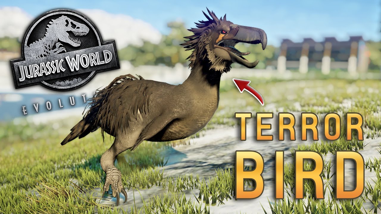 NEU! TERROR-BIRD IN JWE! - Jurassic World Evolution Mods - YouTube