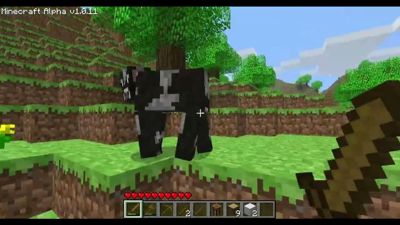 Minecraft Alpha - YouTube
