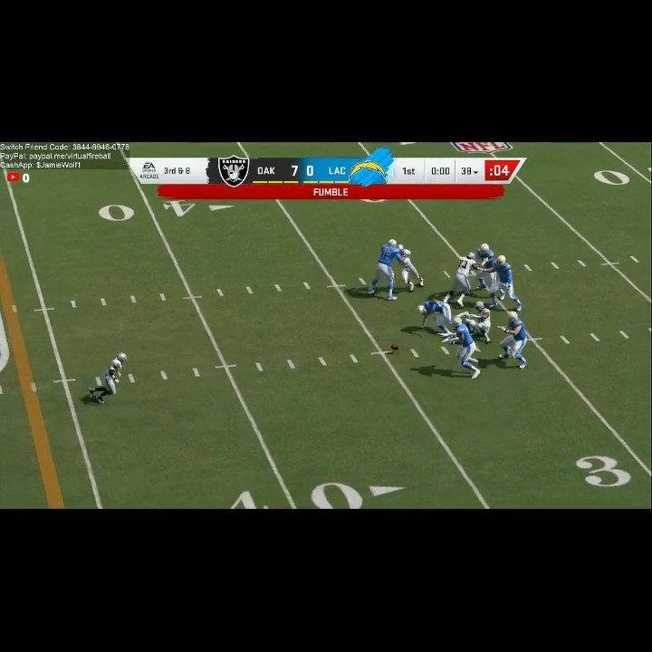 DOUBLE FUMBLE!! | Madden NFL 20 - YouTube