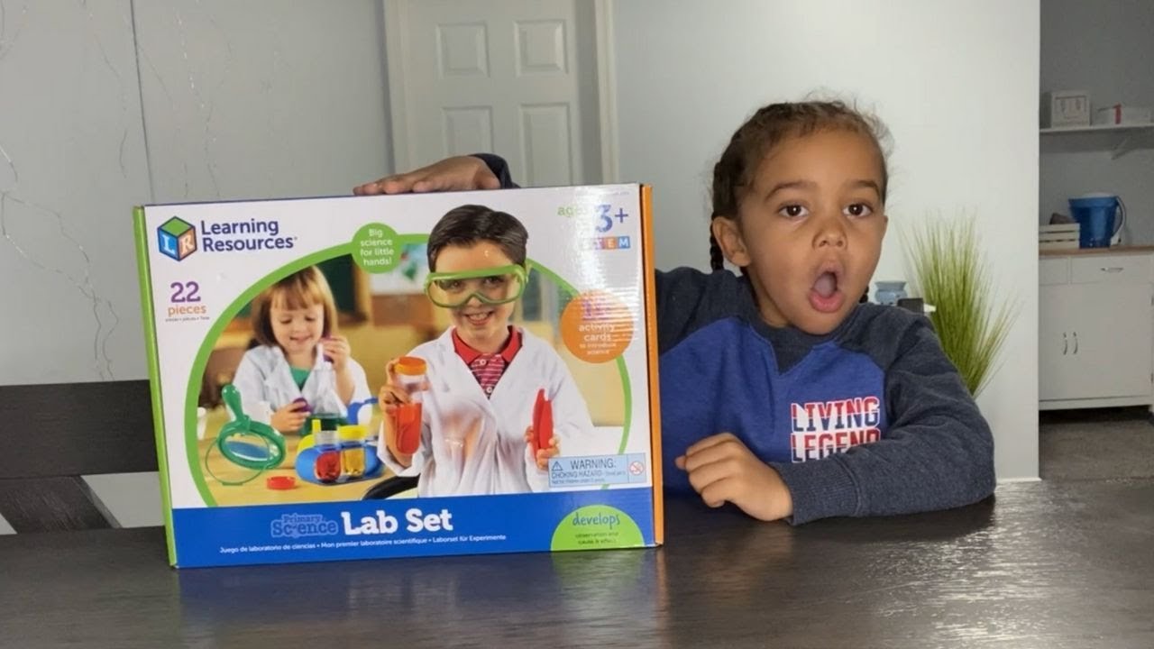 Science Lab Set for Kids | Preschool STEM - YouTube
