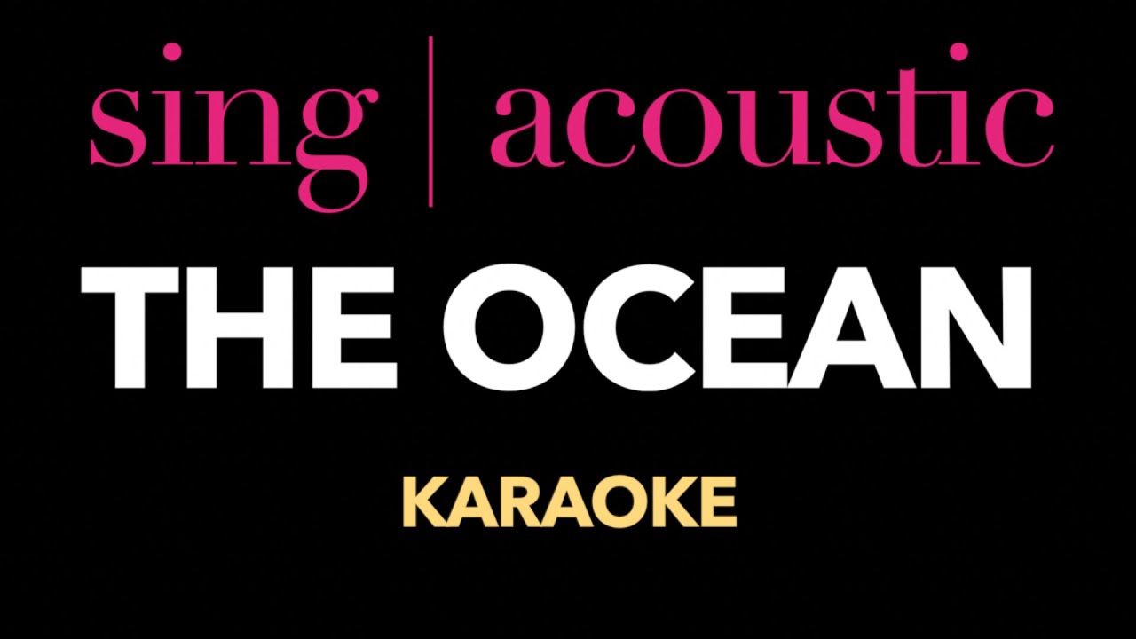 Mike Perry ft. Shy Martin - The Ocean (Instrumental/ Karaoke) - YouTube