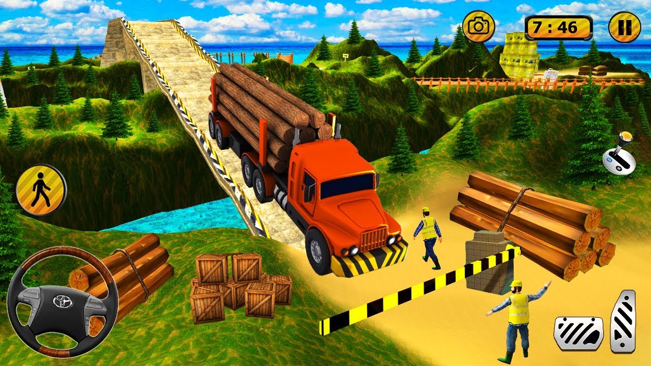 Off Road Truck Cargo Simulator Mountain Driver - Android Gameplay - YouTube