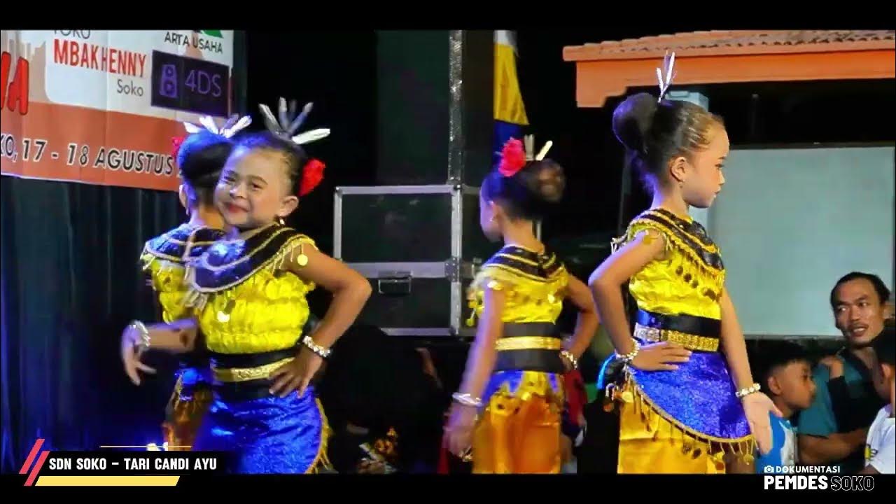 Tari Candik Ayu SDN Soko | Malam pentas seni peringatan HUT RI ke 79 desa soko - YouTube